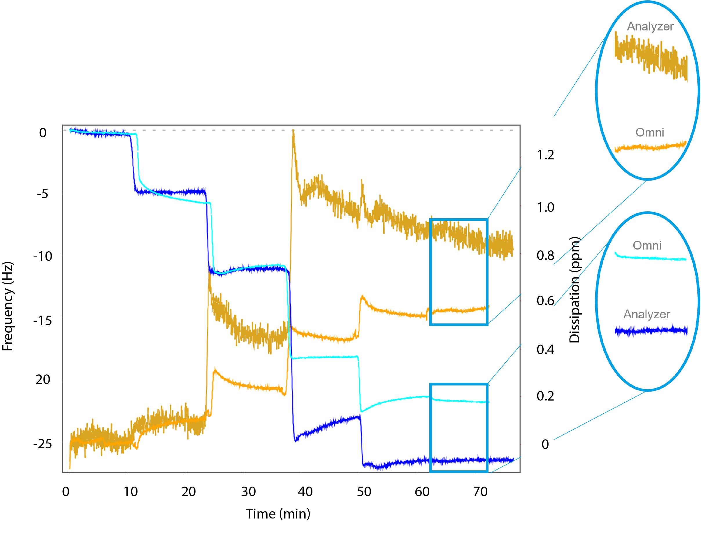 Superior QCM-D data quality facilitates data interpretation and ...