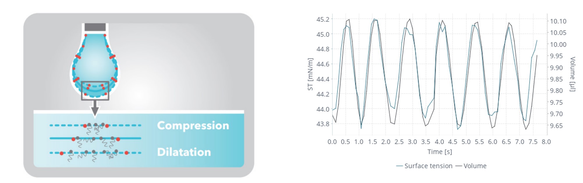 Interfacial tension, contact angle, and dilatational rheology studies ...