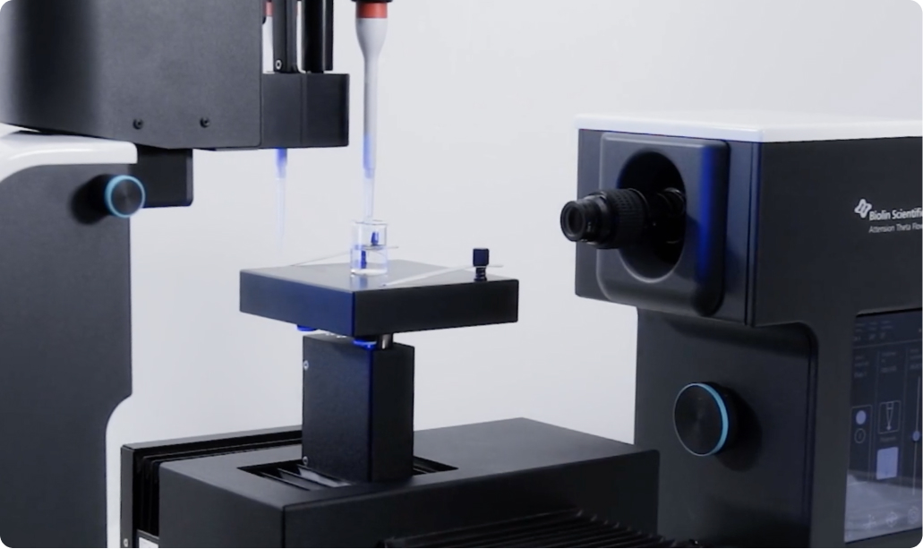 Theta Flow | Attension | Optical Tensiometers | Biolin Scientific